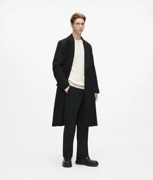 Karl Lagerfeld Wool-blend Long Coat