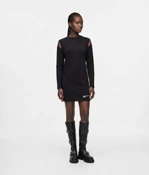 KL JEANS Cut-out Jersey Dress