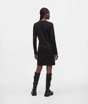 KL JEANS Cut-out Jersey Dress