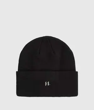 Karl Lagerfeld K/monogram Knit Beanie - Black
