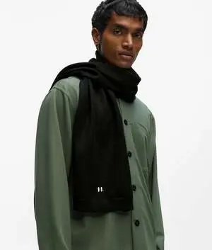 Karl Lagerfeld K/monogram Knit Scarf