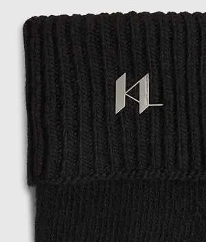 Karl Lagerfeld K/monogram Knit Gloves