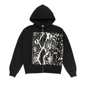 StÜssy Snakeskin Zip Hoodie