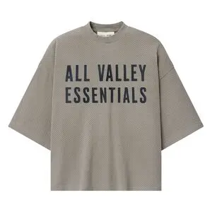 Fear Of God Merch Tee Boxy Fit 'seal - Grey