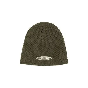 StÜssy Textured Knit Skullcap 'olive - Green