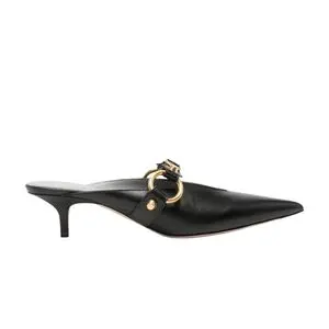Balenciaga Wmns Soft City Mule Gold - Black