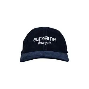 Supreme Gore-tex Corduroy Classic Logo 6-panel 'navy - Blue