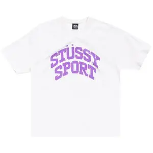 StÜssy Block Sport Tee - White