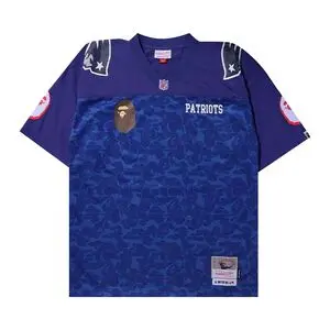 A BATHING APE X Mitchell & Ness Nfl New England Patriots Legacy Jersey