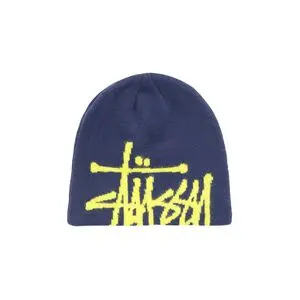 StÜssy Brushed Out Basic Skullcap 'navy - Blue