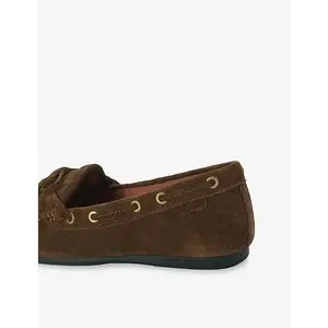 Kurt Geiger Eagle Suede Moccasin Loafers