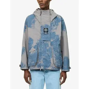 Stone Island Hand Painted Light Nylon Jacket