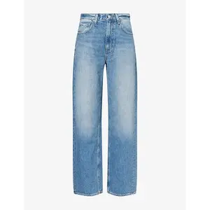 Paige Emilie Cotton Denim Jeans - Mariners