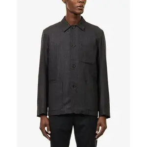Paul Smith Flannel Patch-pocket Wool Jacket