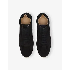 Whistles Panelled Suede Trainers
