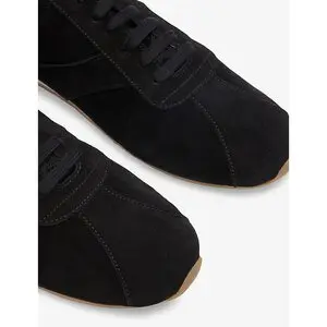Whistles Panelled Suede Trainers