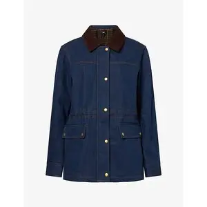 Paige Horizon Utility Cotton Denim Jacket