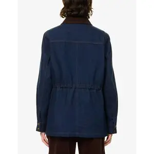 Paige Horizon Utility Cotton Denim Jacket
