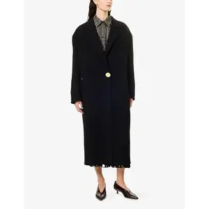 DARKPARK Magda Sartorial Longline Cashmere And Wool Coat