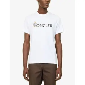 Moncler Logo-print Crewneck Cotton T-shirt