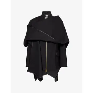 DARKPARK Robin Detachable Cape Wool Blazer Jacket