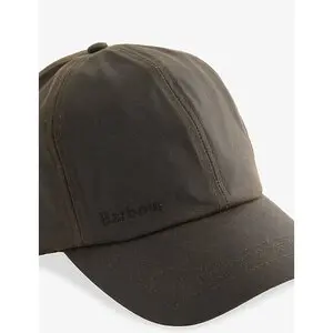 Barbour Branded Waxed-cotton Baseball Cap