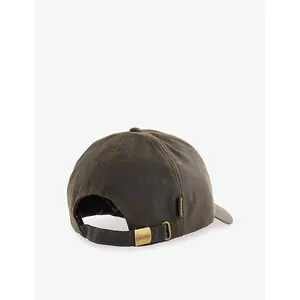 Barbour Branded Waxed-cotton Baseball Cap