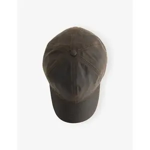 Barbour Branded Waxed-cotton Baseball Cap