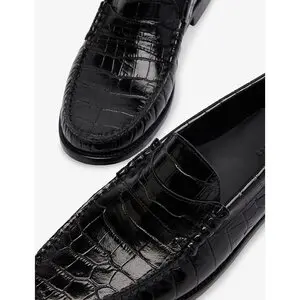 Whistles Manny Leather Loafers