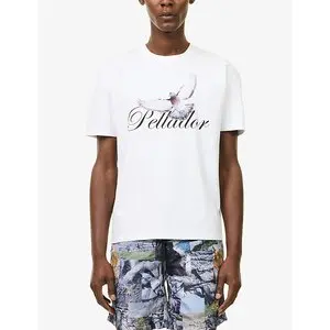 PELLADOR Pigeon Logo Cotton T-shirt