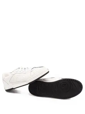 Fendi Match Leather Sneakers