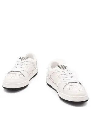 Fendi Match Leather Sneakers