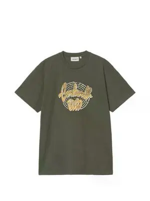 Carhartt Work In Progress Graphic-print Chedda T-shirt - Green