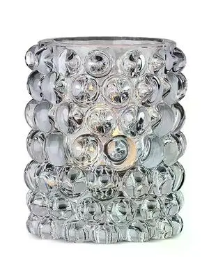 SKOGSBERG&SMART Medium Hurricane Boule Hobnail Vase - White