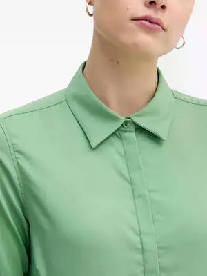 MOS MOSH Mattie Ruffled Cuff Shirt - Green