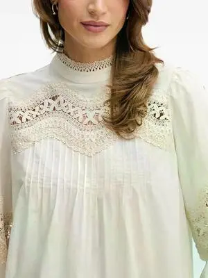 OUI Lace-detail Blouse