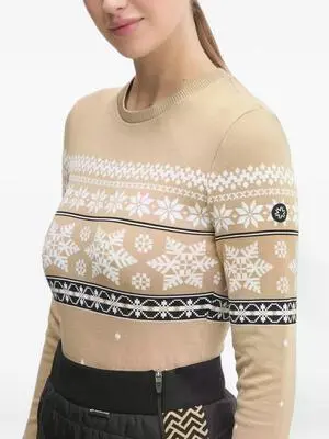 NEWLAND Snowflake-pattern Bodysuit