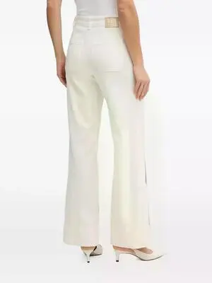 OUI Wide Leg Front Pocket Jeans