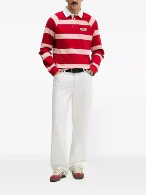BENETTON X Stranger Things Striped Polo Shirt