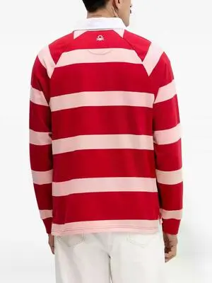 BENETTON X Stranger Things Striped Polo Shirt