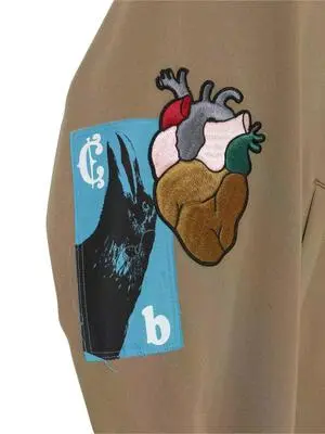 Undercover Graphic-print Patch-detail Jacket