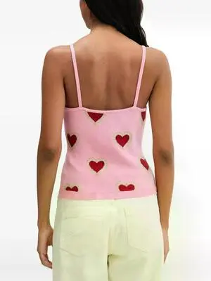 NEVER FULLY DRESSED Heart-motif String Top