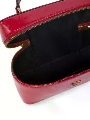 Pinko Love Birds Leather Tote Bag