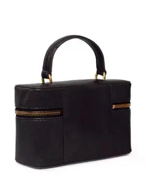 Pinko Small Crossbody Bag In Glossy Leather