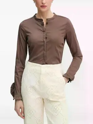 MOS MOSH Mattie Buttoned Shirt - Brown