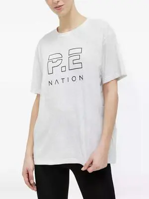 P.E Nation Cotton T-shirt - Grey