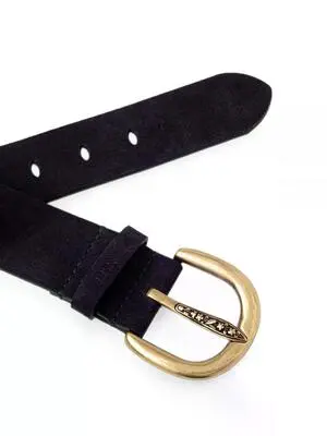 TWINSET Suede Belt With Logo