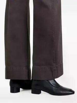 Victoria Beckham Patch-pocket Wide-leg Jeans