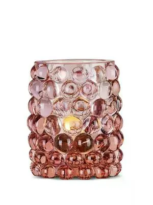 SKOGSBERG&SMART Medium Hurricane Boule Hobnail Vase - Pink