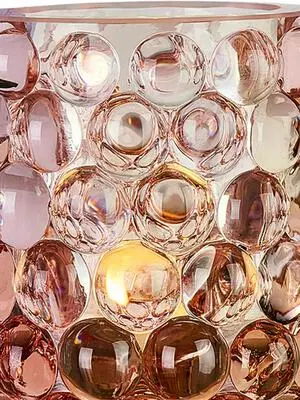 SKOGSBERG&SMART Medium Hurricane Boule Hobnail Vase